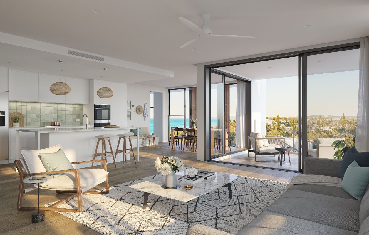 The Beachfront: Luxury apartments and townhouses in Buddina